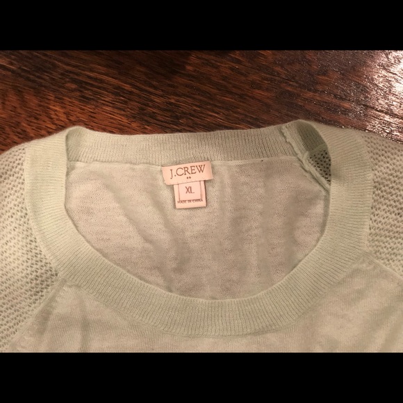 J. Crew | Sweaters | J Crew Mint Green Sweater | Poshmark